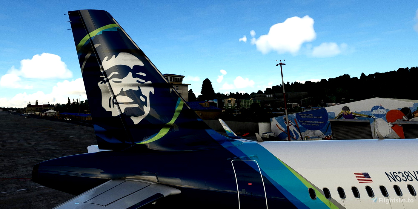 [A32NX] FlyByWire | Airbus A320neo Alaska Airlines N638VA Dirty in 8k ...