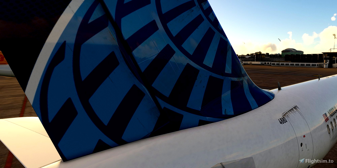 [A32NX] FlyByWire | Airbus A320neo United Airlines N423UA Dirty in 8k ...