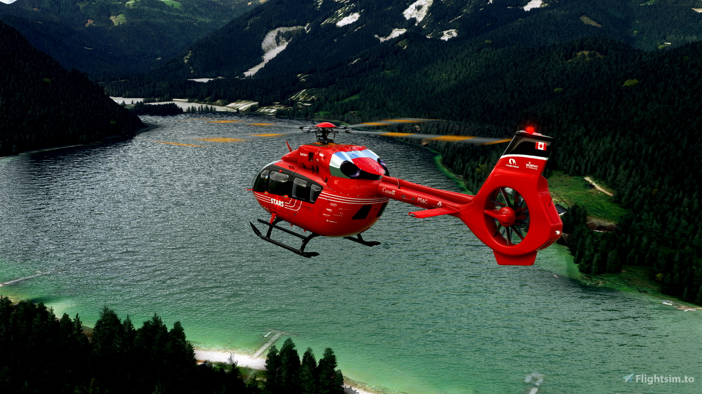 HPG Airbus H145 STARS Air Ambulance C-FLCI Livery (Real, 8K, HEMS ...