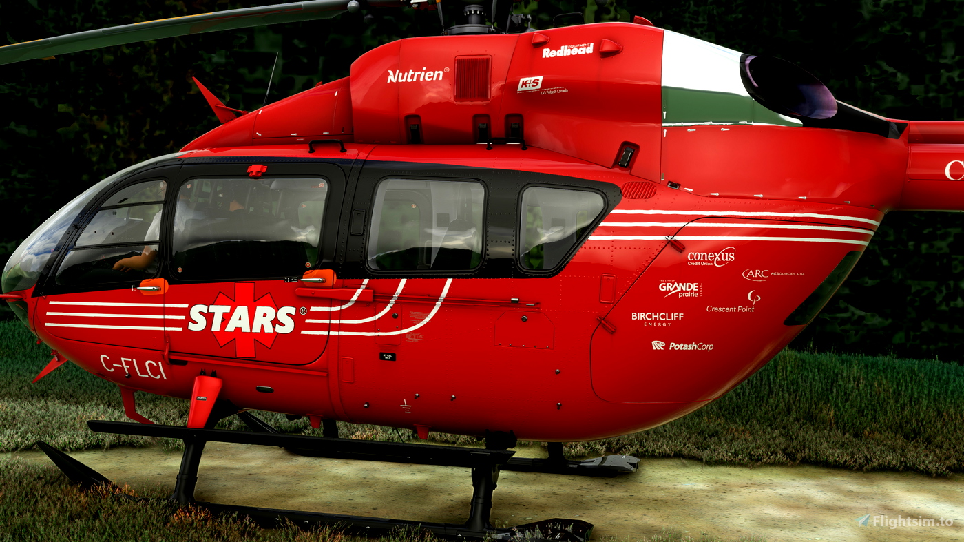 HPG Airbus H145 STARS Air Ambulance C-FLCI Livery (Real, 8K, HEMS ...