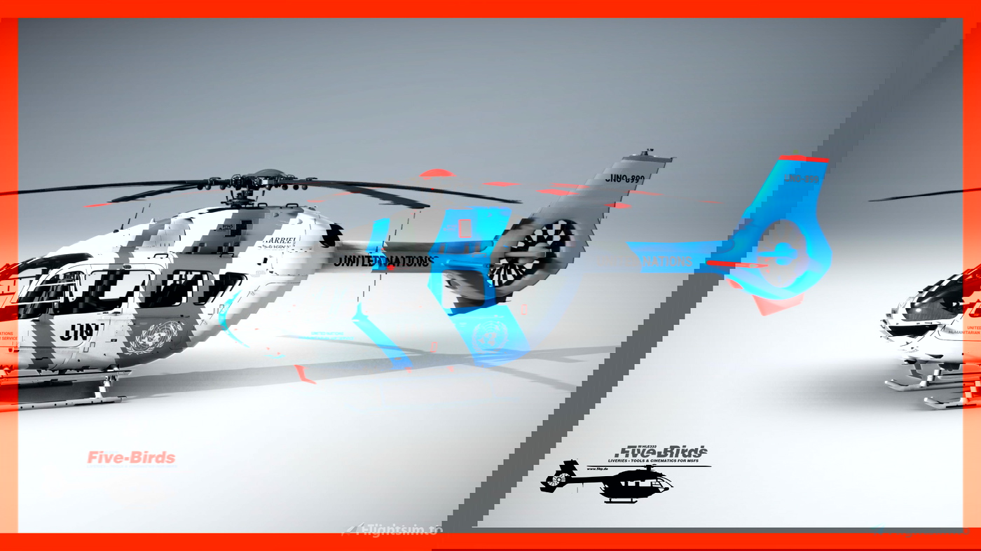 HPG H145 Base and AP Livery - United Nations - Peacekeeper Concept ...