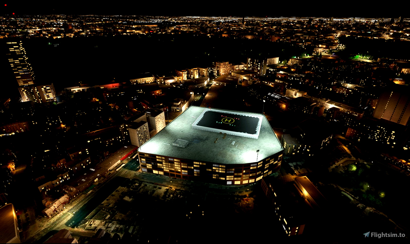 HROD Harrods London Helipad, Knightsbridge, London, England, UK. (New ...