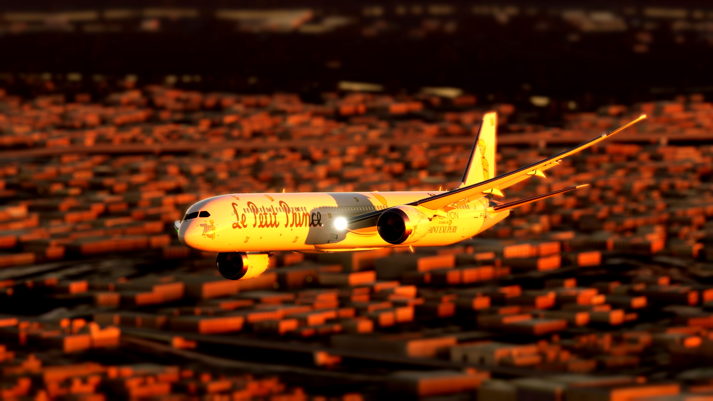 "Le Petit Prince" Boeing 787-10 for Microsoft Flight Simulator | MSFS