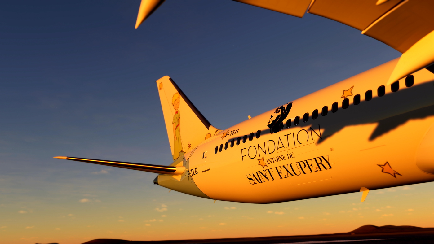 "Le Petit Prince" Boeing 787-10 for Microsoft Flight Simulator | MSFS