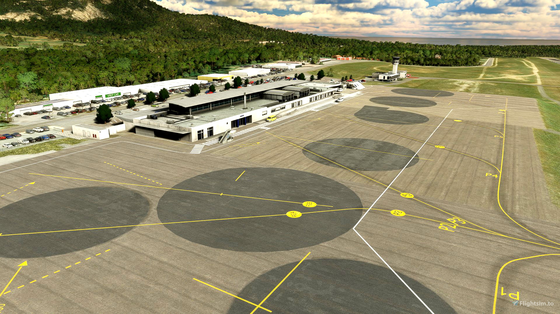 Vref Simulations | LFKC Calvi Sainte-Catherine Airport for Microsoft ...