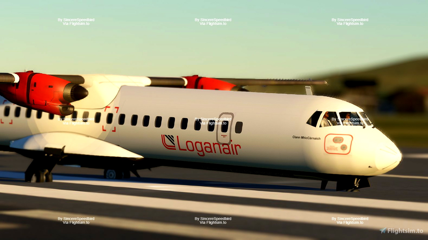 Loganair | ATR 72-600 [Custom Tartan Tail] for Microsoft Flight ...