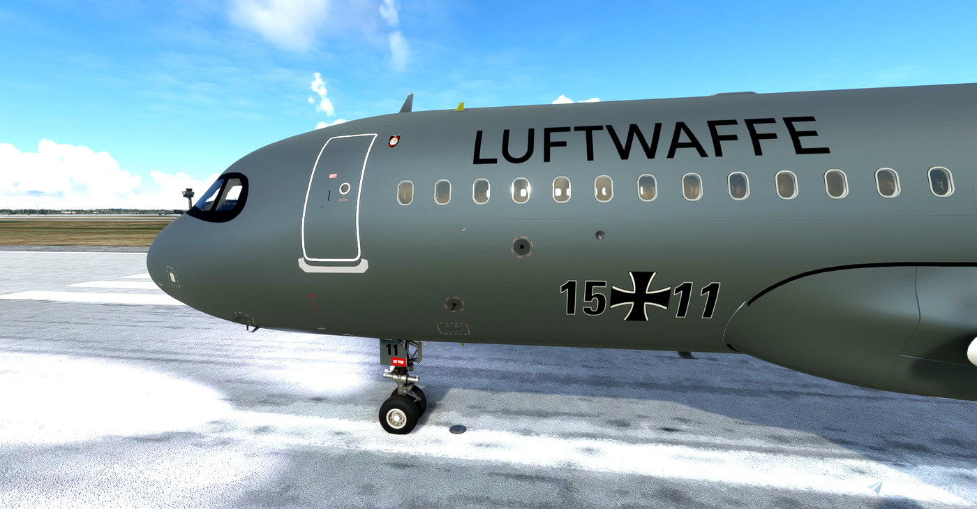 Luftwaffe / German Air Force "15+11" Airbus A320 Neo for Microsoft ...