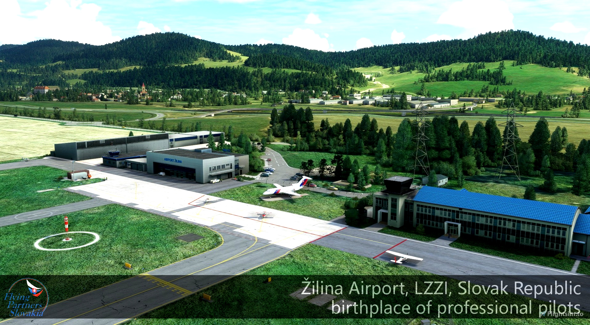 Flying Partners Slovakia | LZZI - Žilina Airport for MSFS