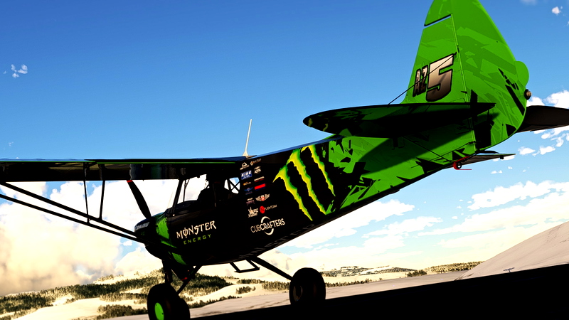 Monster NX Cub STOL Addicts Pack for Microsoft Flight Simulator | MSFS