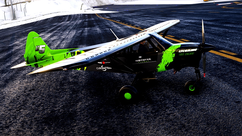Monster NX Cub STOL Addicts Pack for Microsoft Flight Simulator | MSFS