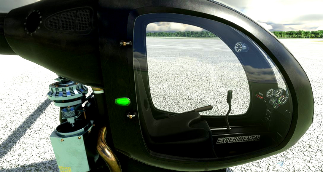 Mosquito Helicopter Cockpit