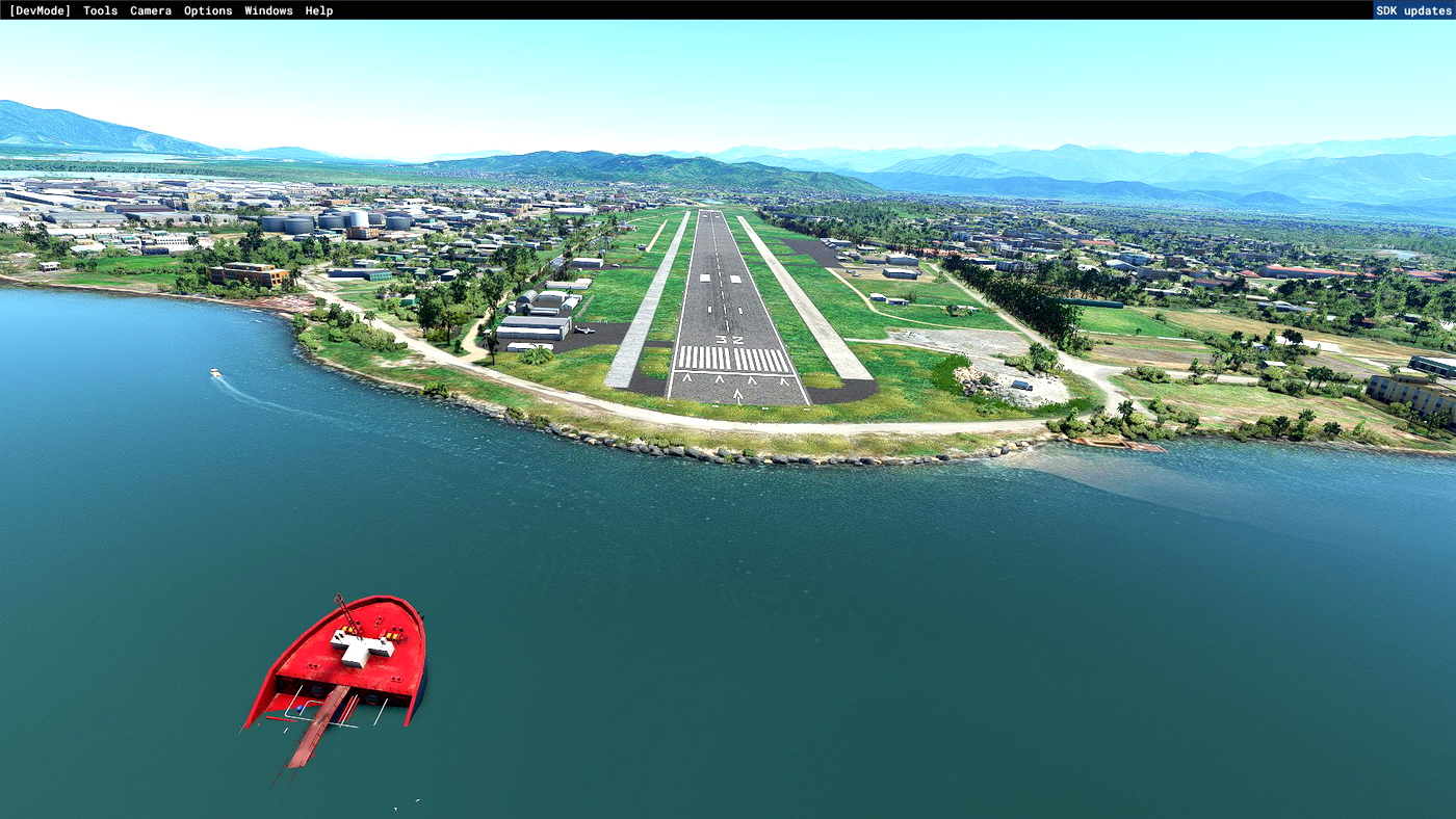 Old Lae airport Papua New Guinea for Microsoft Flight Simulator | MSFS