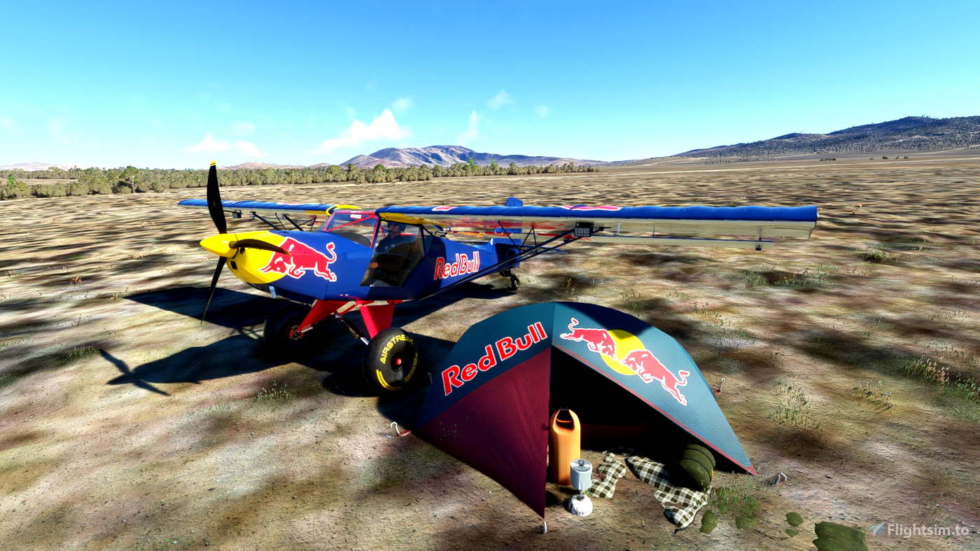 Parallell 42 Fox 2 Red Bull livery for Microsoft Flight Simulator | MSFS