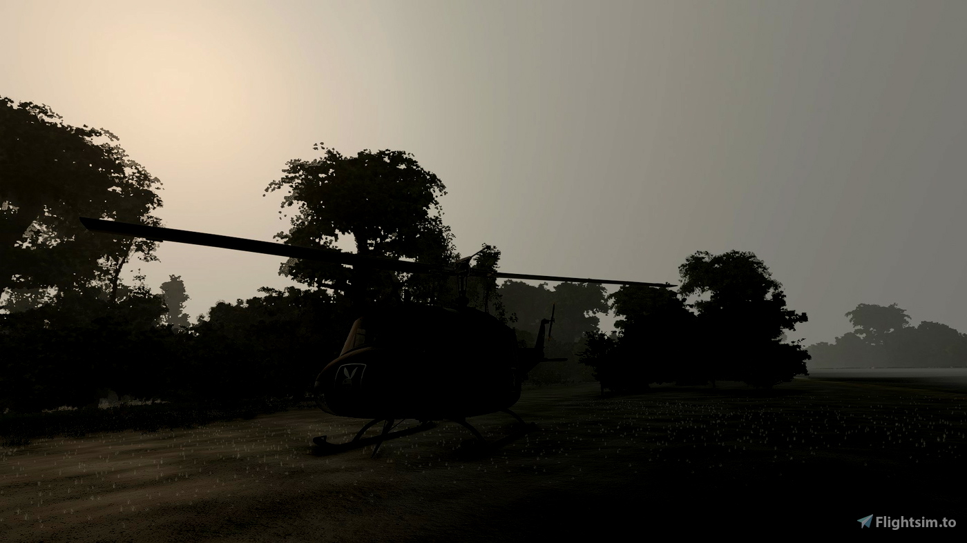 Playboy Huey UH-1 from the movie "Apocalypse Now" for Microsoft Flight ...