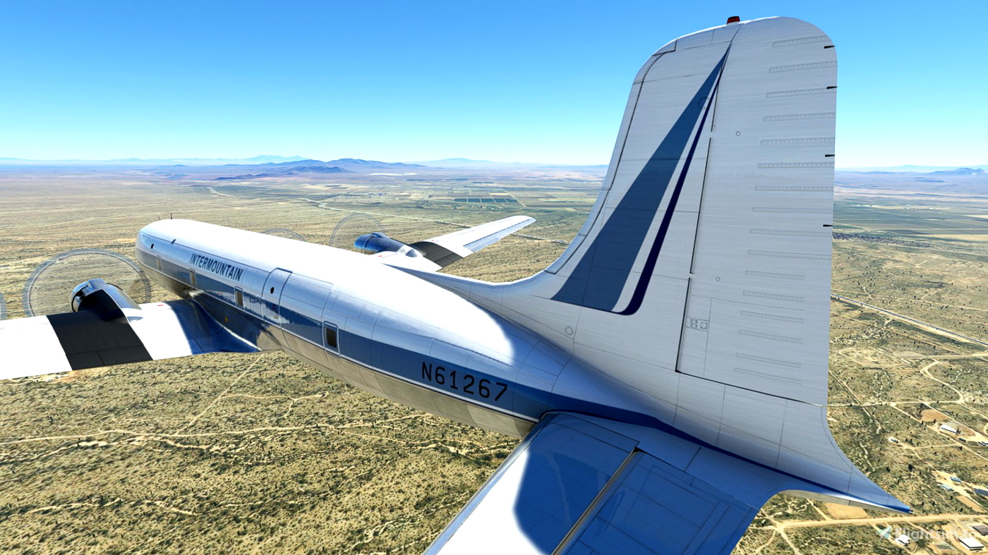 PMDG DC-6A Intermountain (N61267) for Microsoft Flight Simulator | MSFS