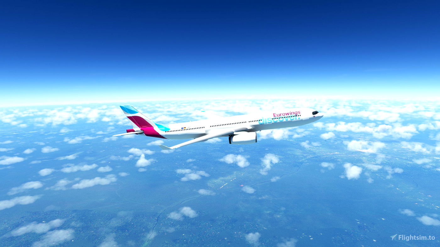 PMP A330-300 Eurowings Discover for Microsoft Flight Simulator | MSFS PMP A330-300 Eurowings Discover for Microsoft Flight Simulator | MSFS