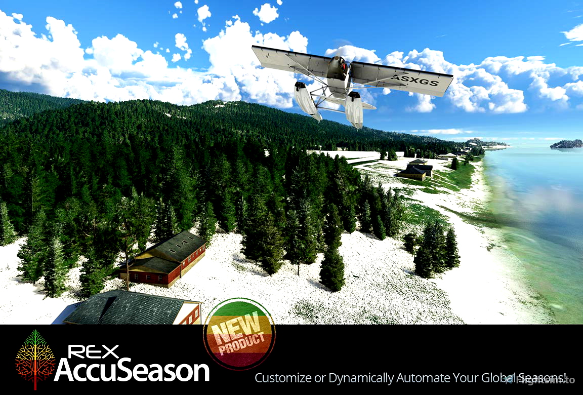 REX Simulations | REX AccuSeason for Microsoft Flight Simulator | MSFS