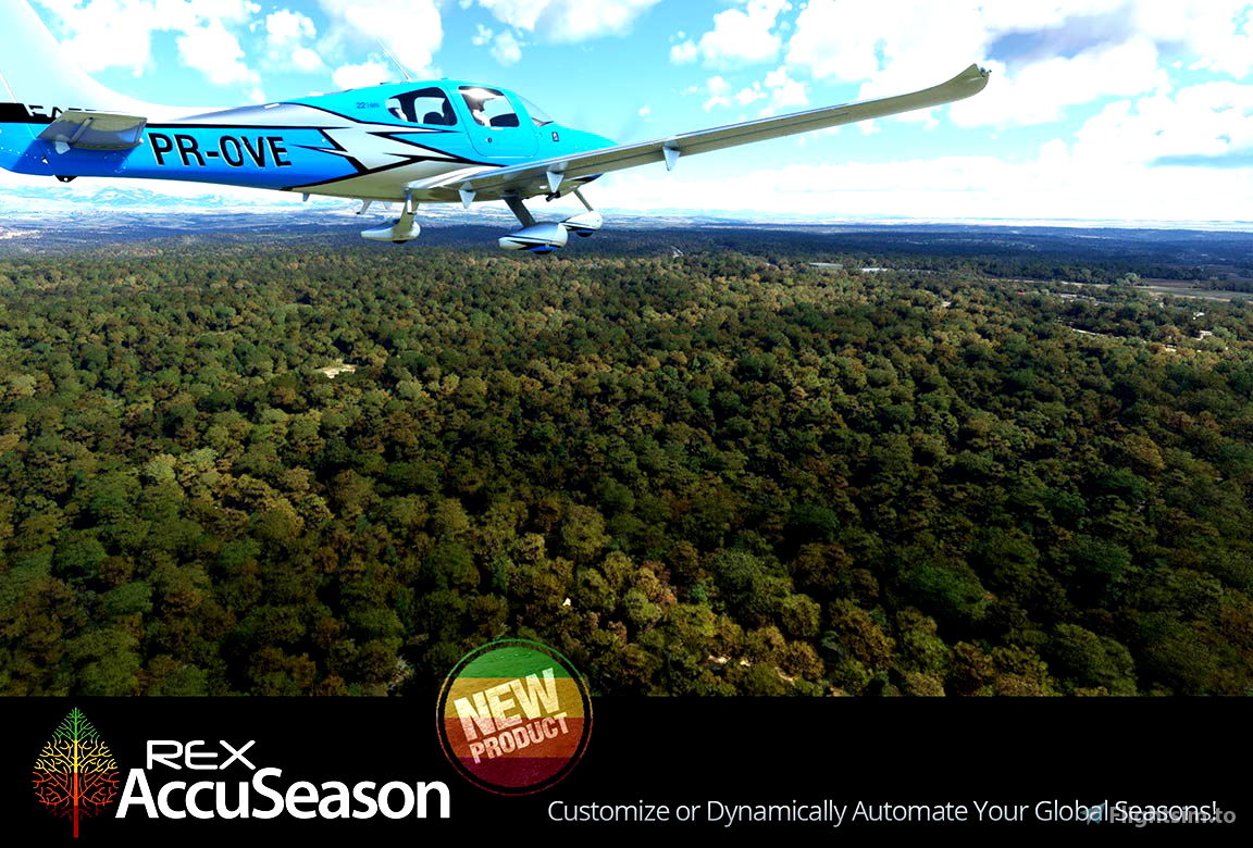 REX Simulations | REX AccuSeason for Microsoft Flight Simulator | MSFS