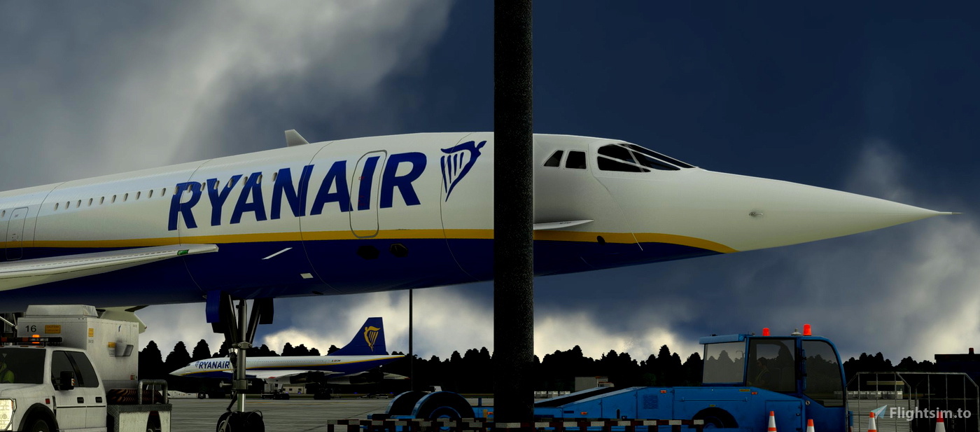 Ryanair Concorde for Microsoft Flight Simulator | MSFS