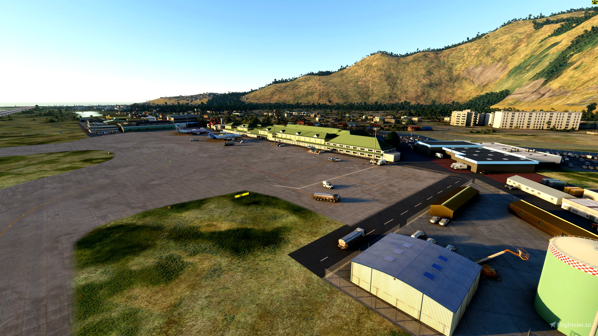 Caelus Aerial | FSIA - Seychelles Intl Airport for MSFS