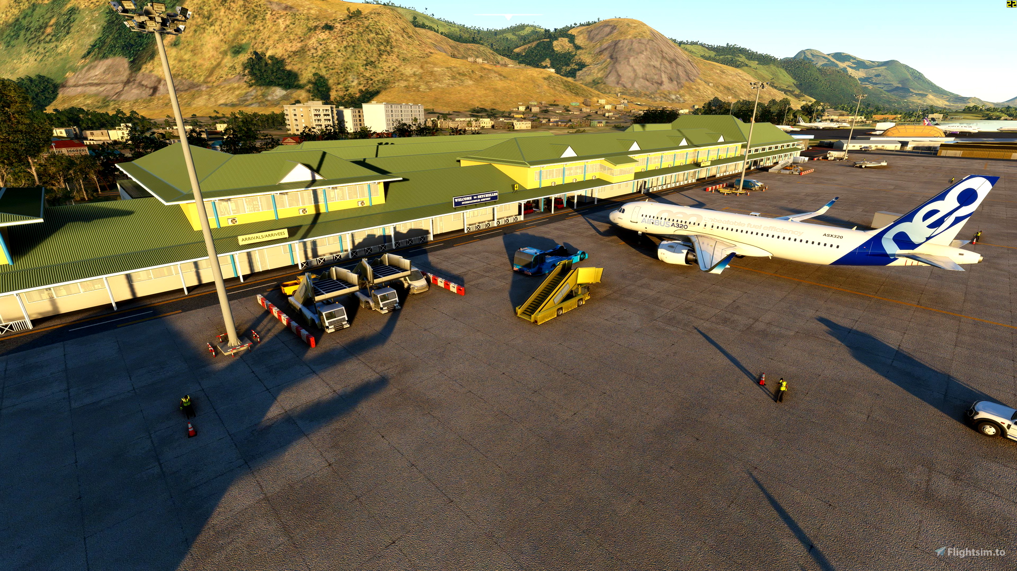 Caelus Aerial » FSIA - Seychelles Intl Airport » Microsoft Flight Simulator