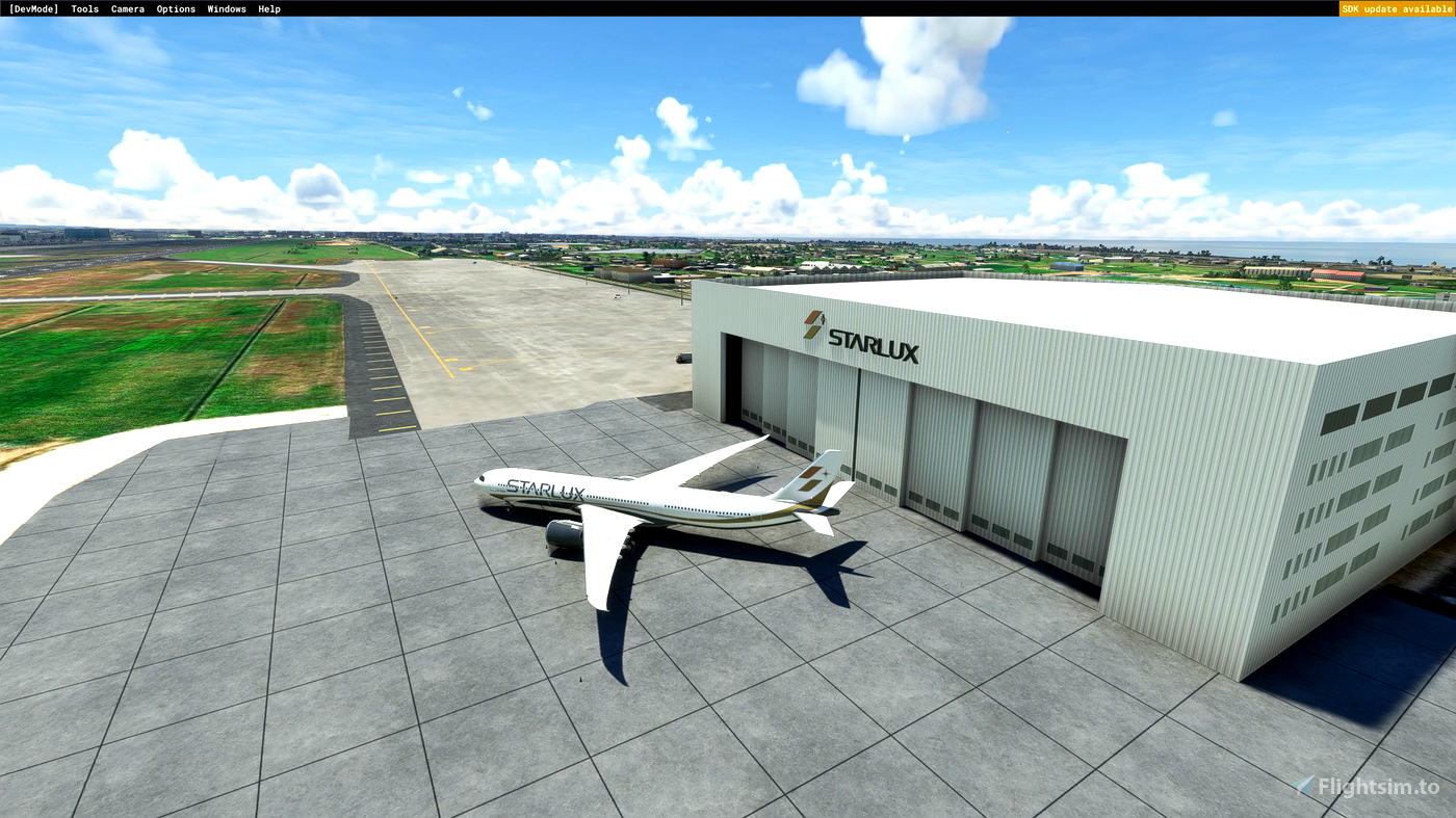 STARLUX Airlines Mantainance Hanger for Microsoft Flight Simulator | MSFS