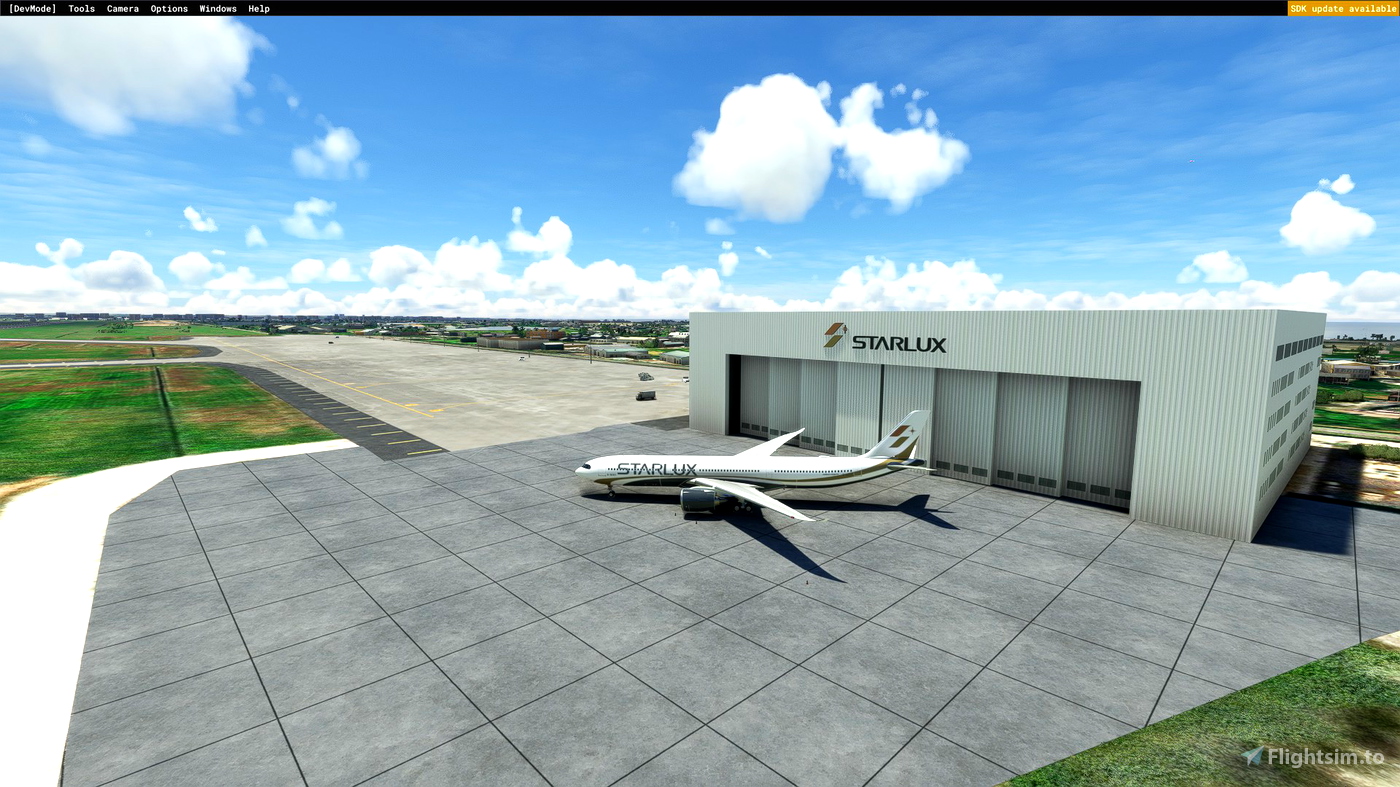 STARLUX Airlines Mantainance Hanger for Microsoft Flight Simulator | MSFS
