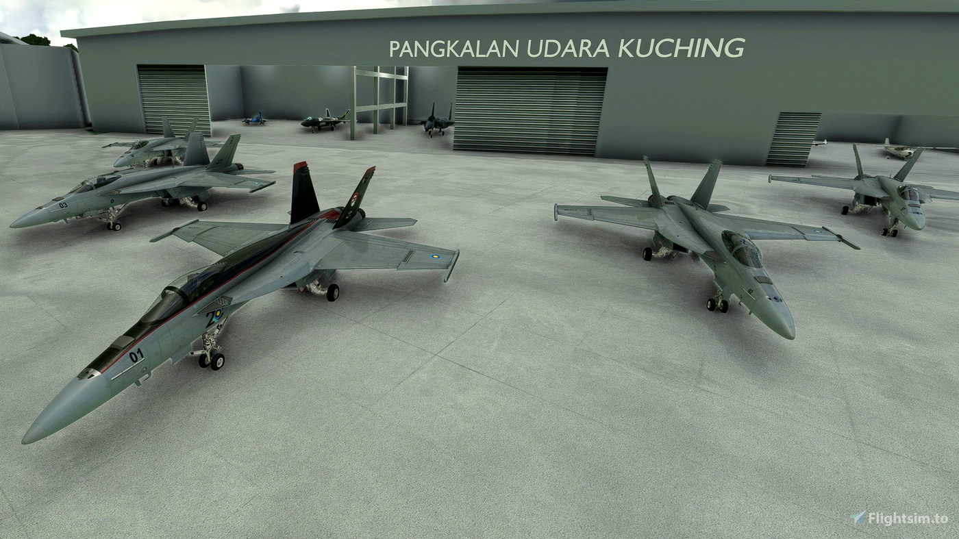 TUDM Liveries for Asobo F/A-18E/F for Microsoft Flight Simulator | MSFS