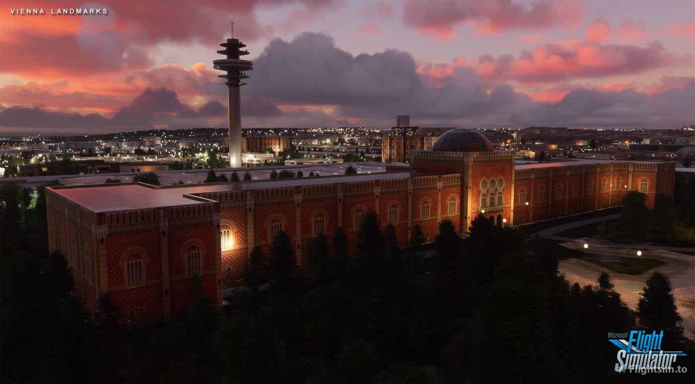 Prealsoft - Vienna Landmarks for Microsoft Flight Simulator | MSFS