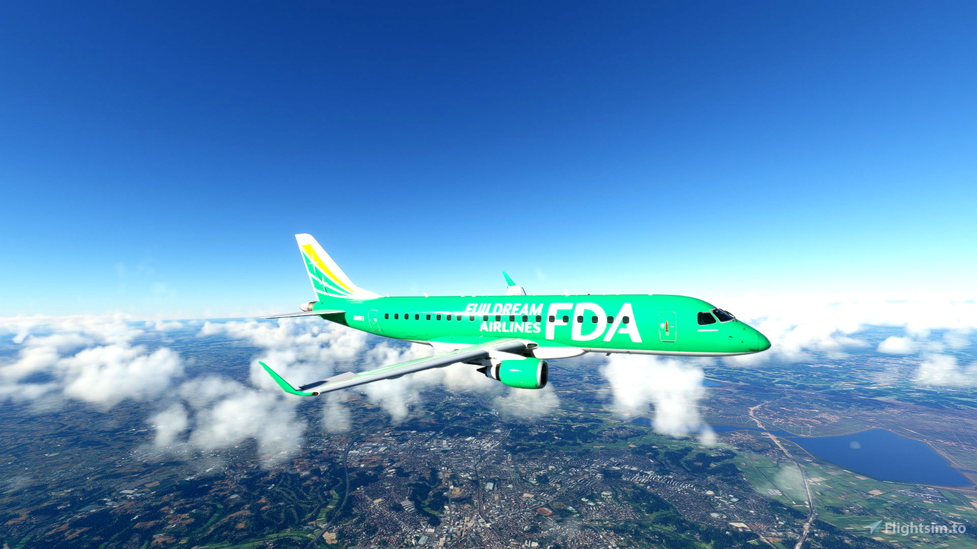 Virtualcol Embraer 175 Fuji Dream Airlines livery pack | 4K for ...