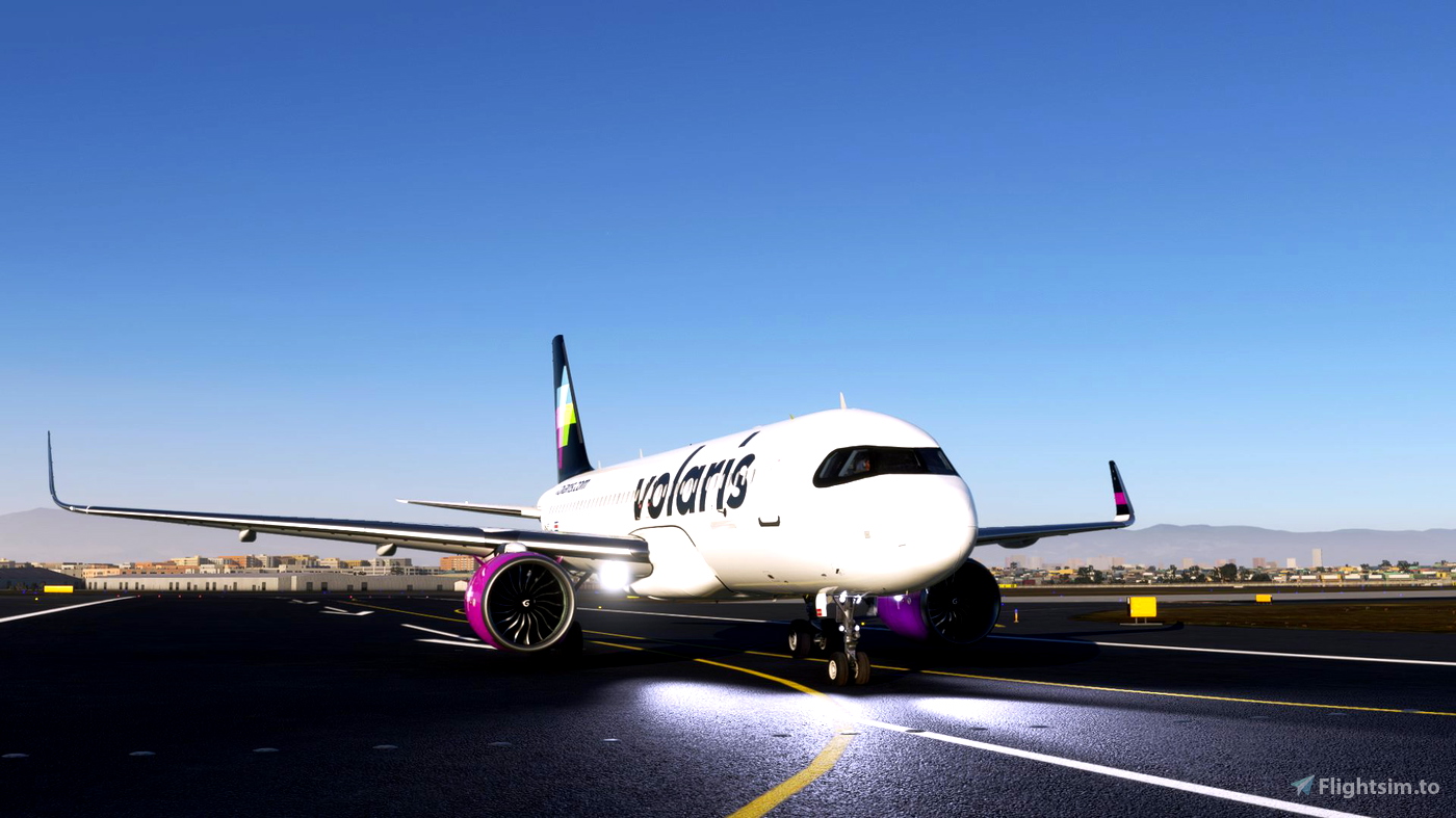 Volaris Costa Rica N545VL Livery - FlyByWire A32NX for Microsoft Flight ...