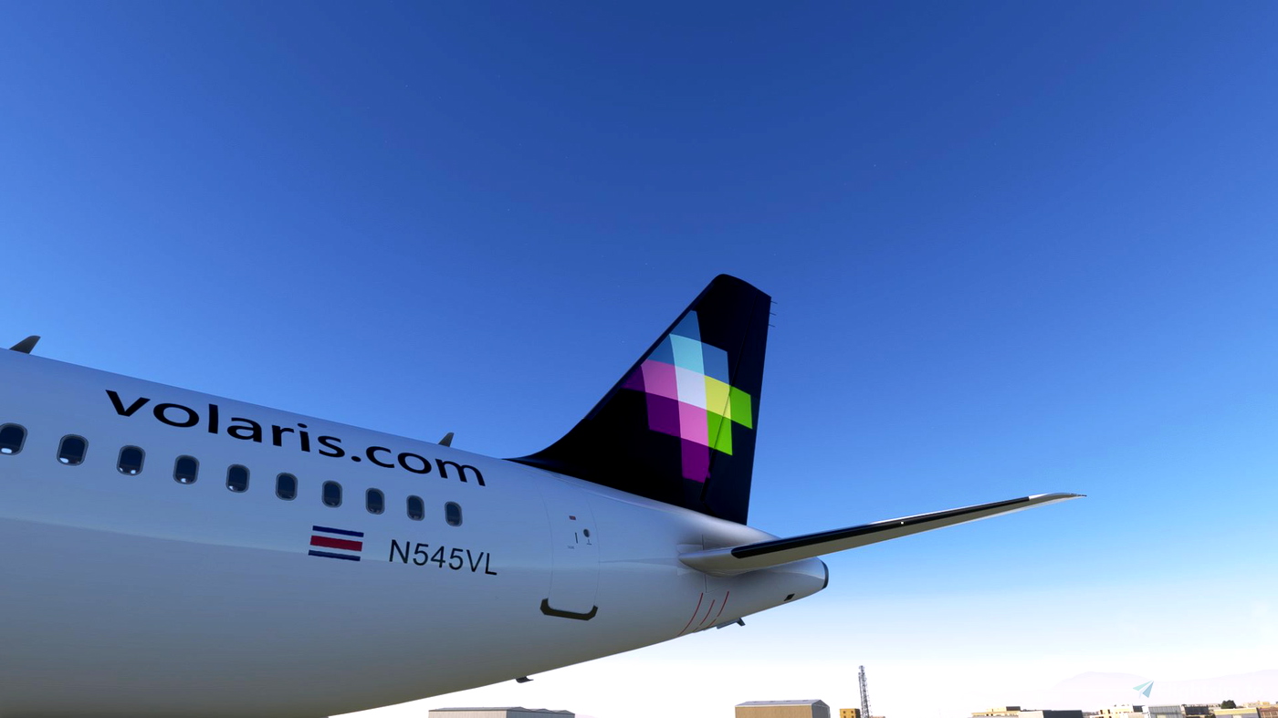 Volaris Costa Rica N545VL Livery - FlyByWire A32NX for Microsoft Flight ...