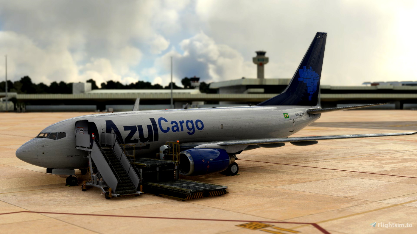 [4K] PMDG 737-700BDSF Azul Cargo (FICTIONAL) for Microsoft Flight ...