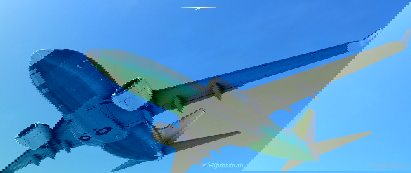 737-700 Factory Roll out livery for Microsoft Flight Simulator | MSFS