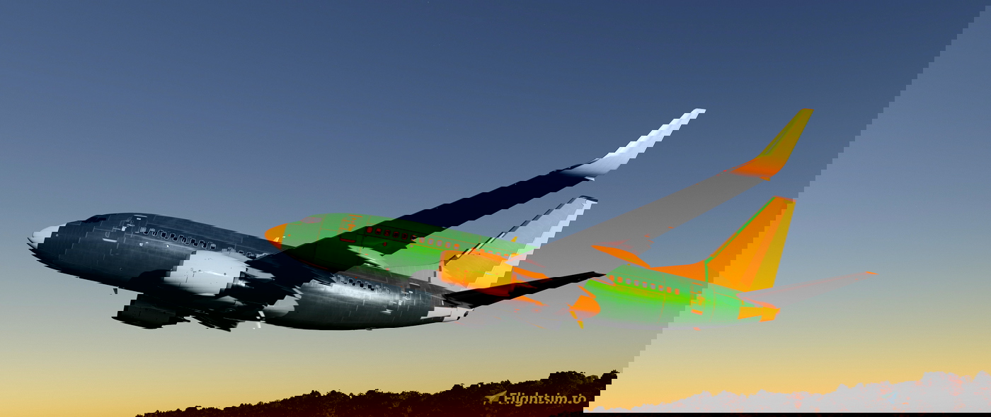 737-700 Factory Roll out livery for Microsoft Flight Simulator | MSFS