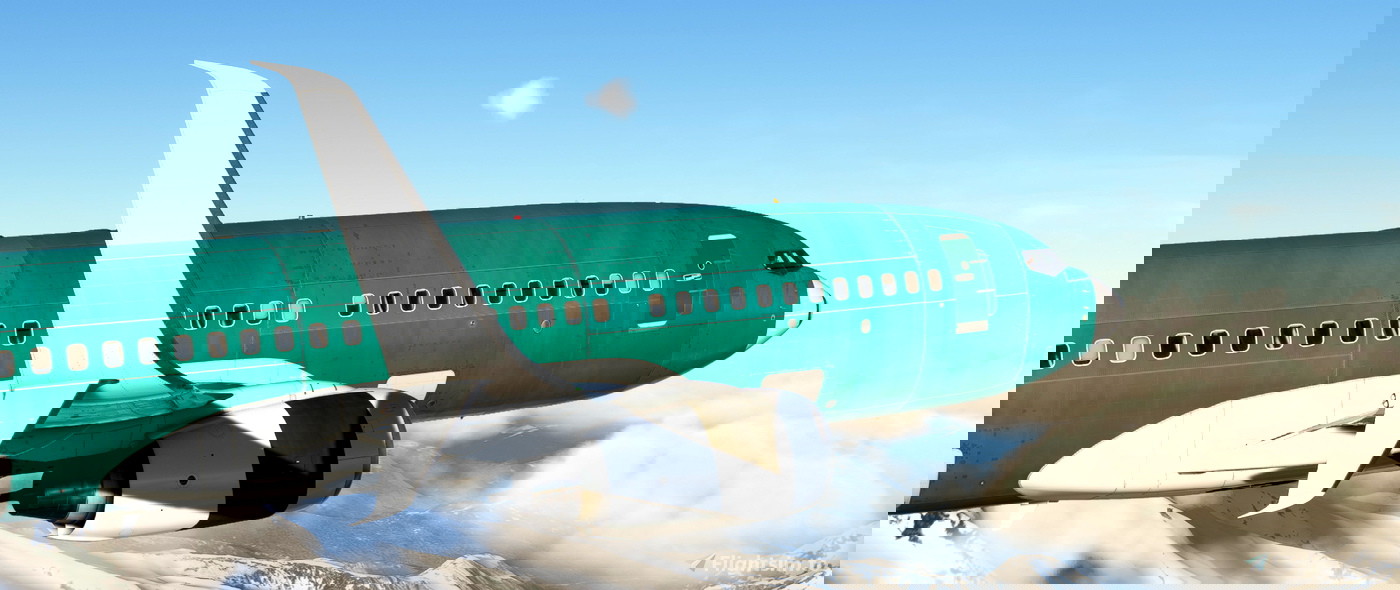 737-700 Factory Rollout livery SSW для Microsoft Flight Simulator | MSFS