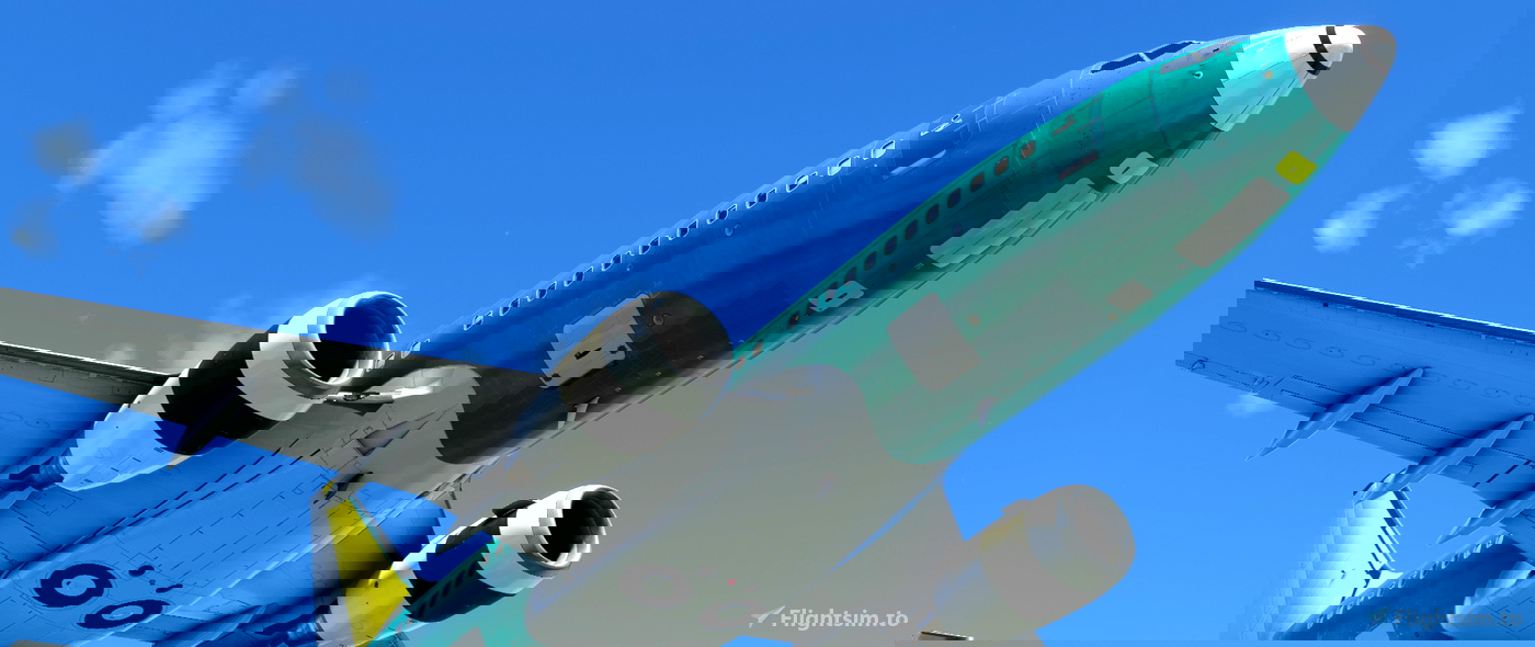 737-700 Factory Rollout livery SSW для Microsoft Flight Simulator | MSFS