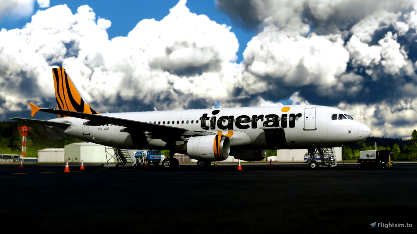 [8K] Fenix A320 | Tigerair Australia | VH-VNR | CFM for Microsoft ...