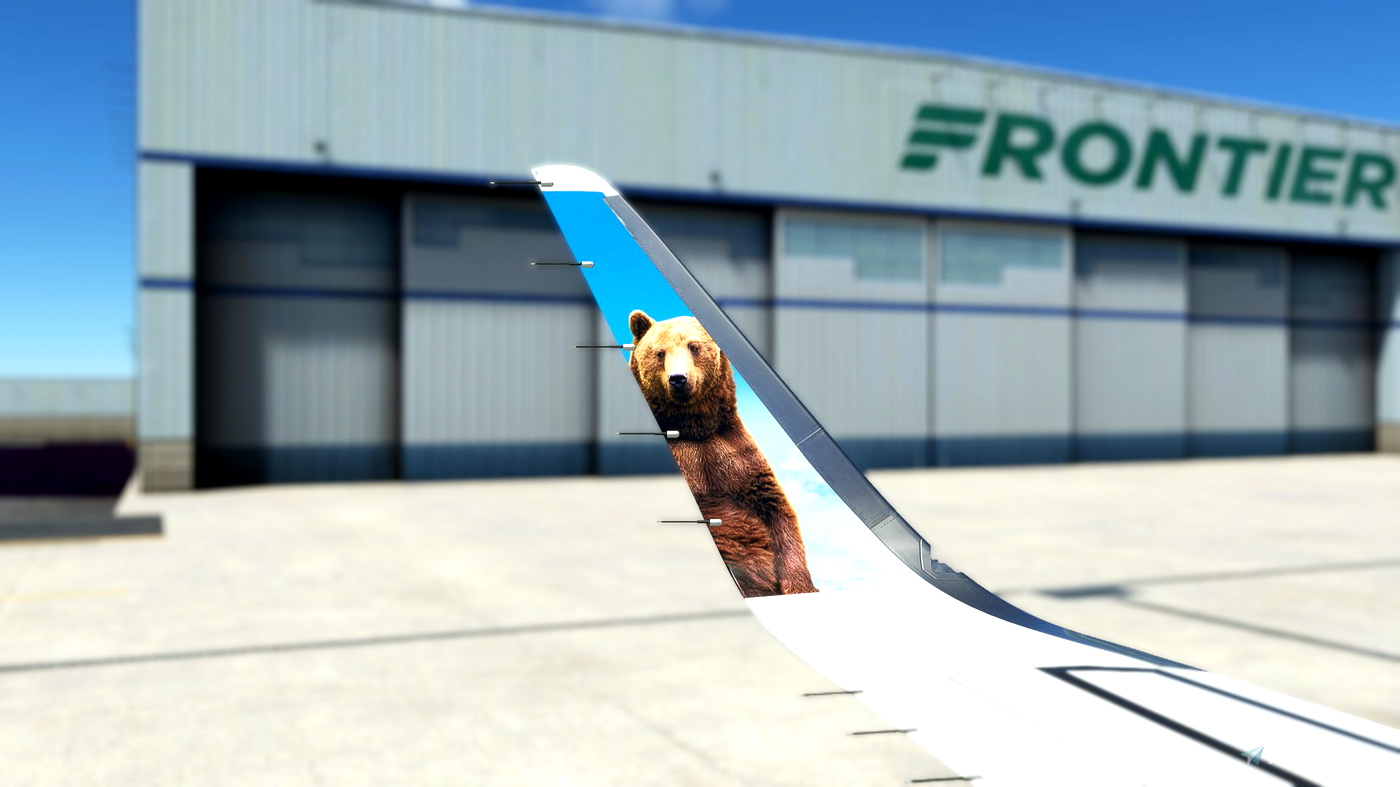 [A32NX] Frontier Airlines(Grizwald The Bear)[N391FR]8K for Microsoft ...