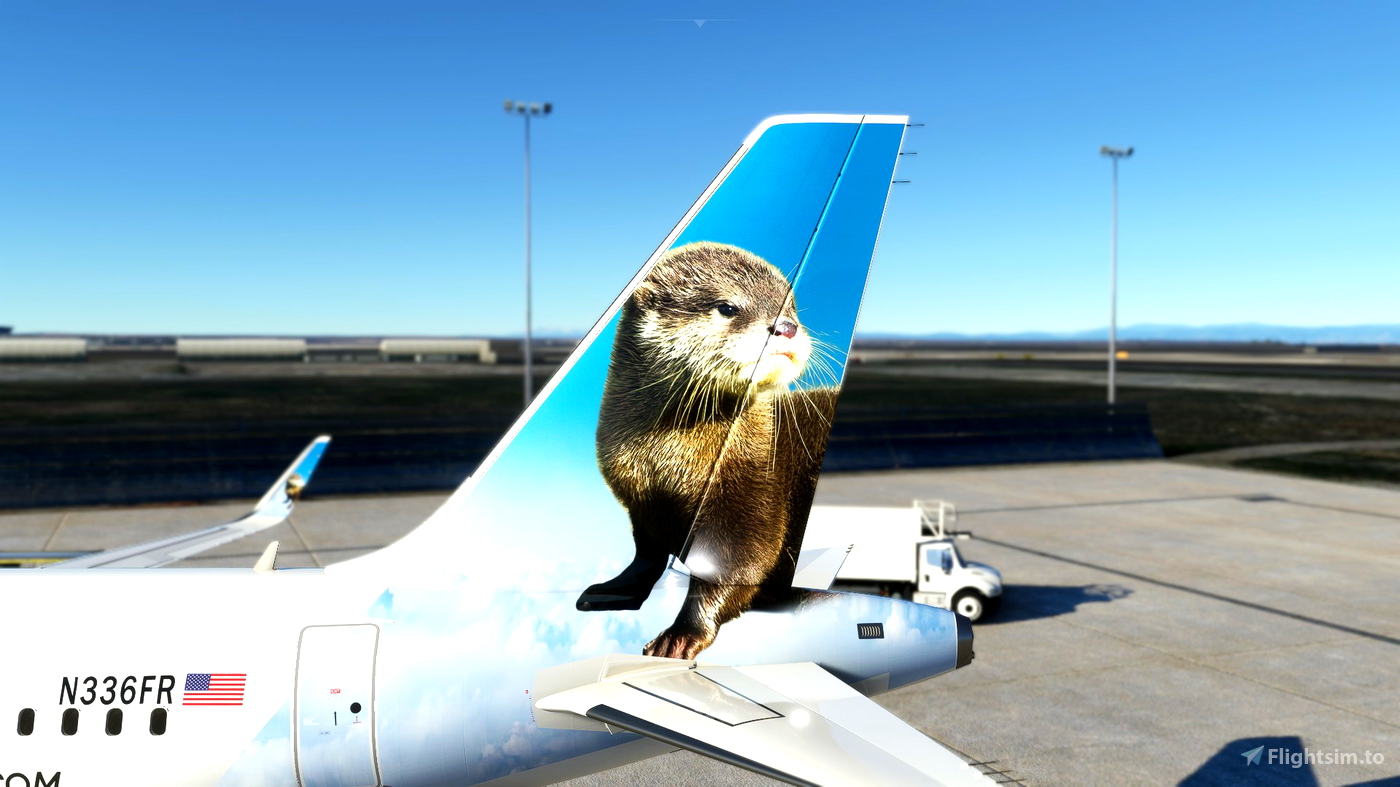 A32NX Frontier Airlines(Rosie The River Otter)[N336FR]8K for Microsoft ...