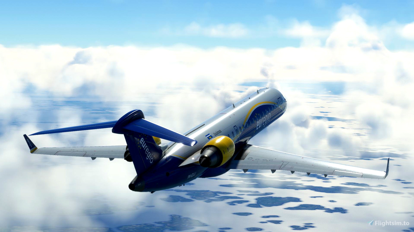 Aerosoft CRJ-700 | Euregio Airlines [fictional airline] | Fleet package ...
