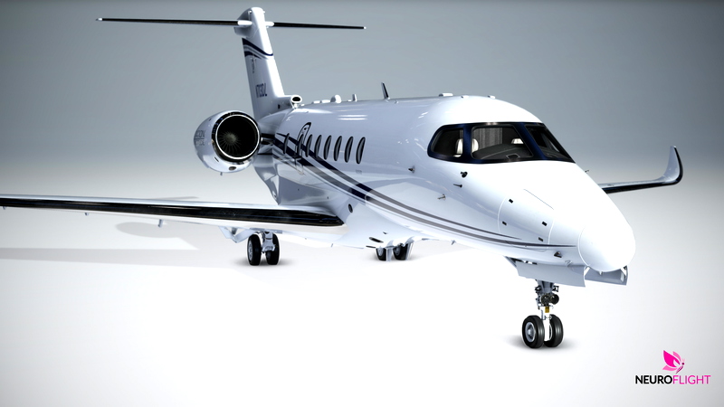 Asobo Citation Longitude Textron Aviation livery [8K] for Microsoft ...