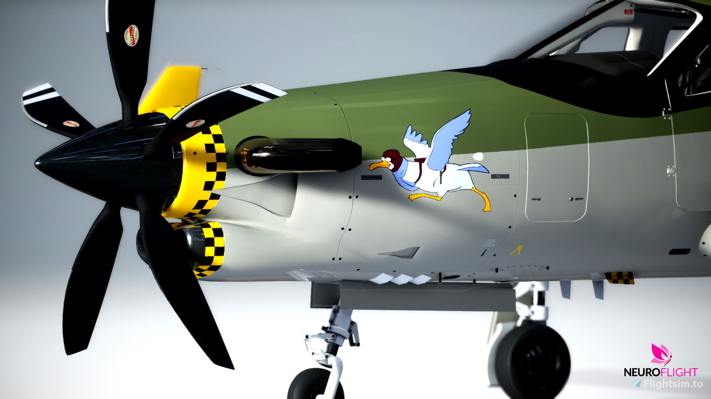 Authentic creative livery for ASOBO TBM 930 [8K] for Microsoft Flight ...