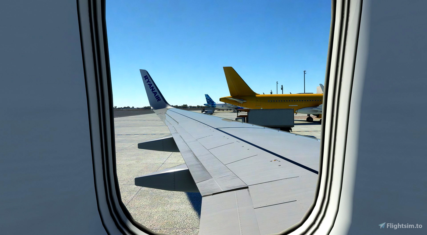 B737-700 Custom Views Captain & Wing Views for Microsoft Flight ...