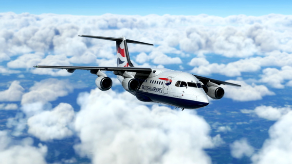 BAe 146-100 Delta Connection (Fictional) for Microsoft Flight Simulator ...