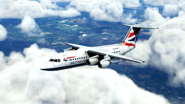 BAe 146-100 Delta Connection (Fictional) for Microsoft Flight Simulator ...
