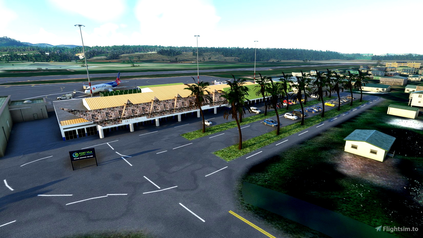 Bauerfield Intl, Port Vila (NVVV) for Microsoft Flight Simulator | MSFS
