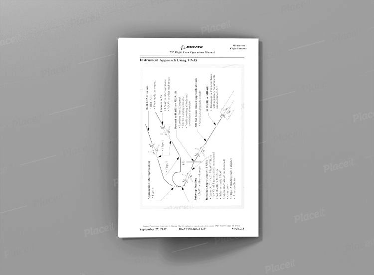 Boeing 737 NG Normal Checklists pour Microsoft Flight Simulator | MSFS