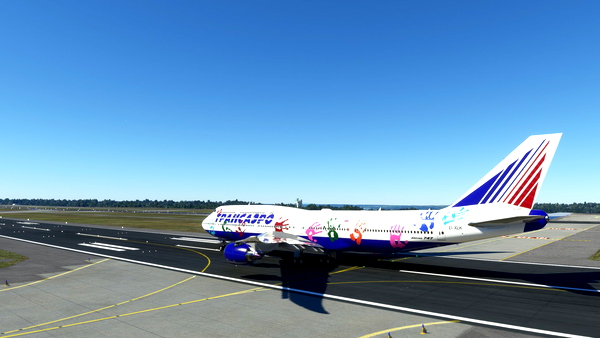 Boeing 747-8i Southwest Shamu 4K [No mirroring] for Microsoft Flight ...