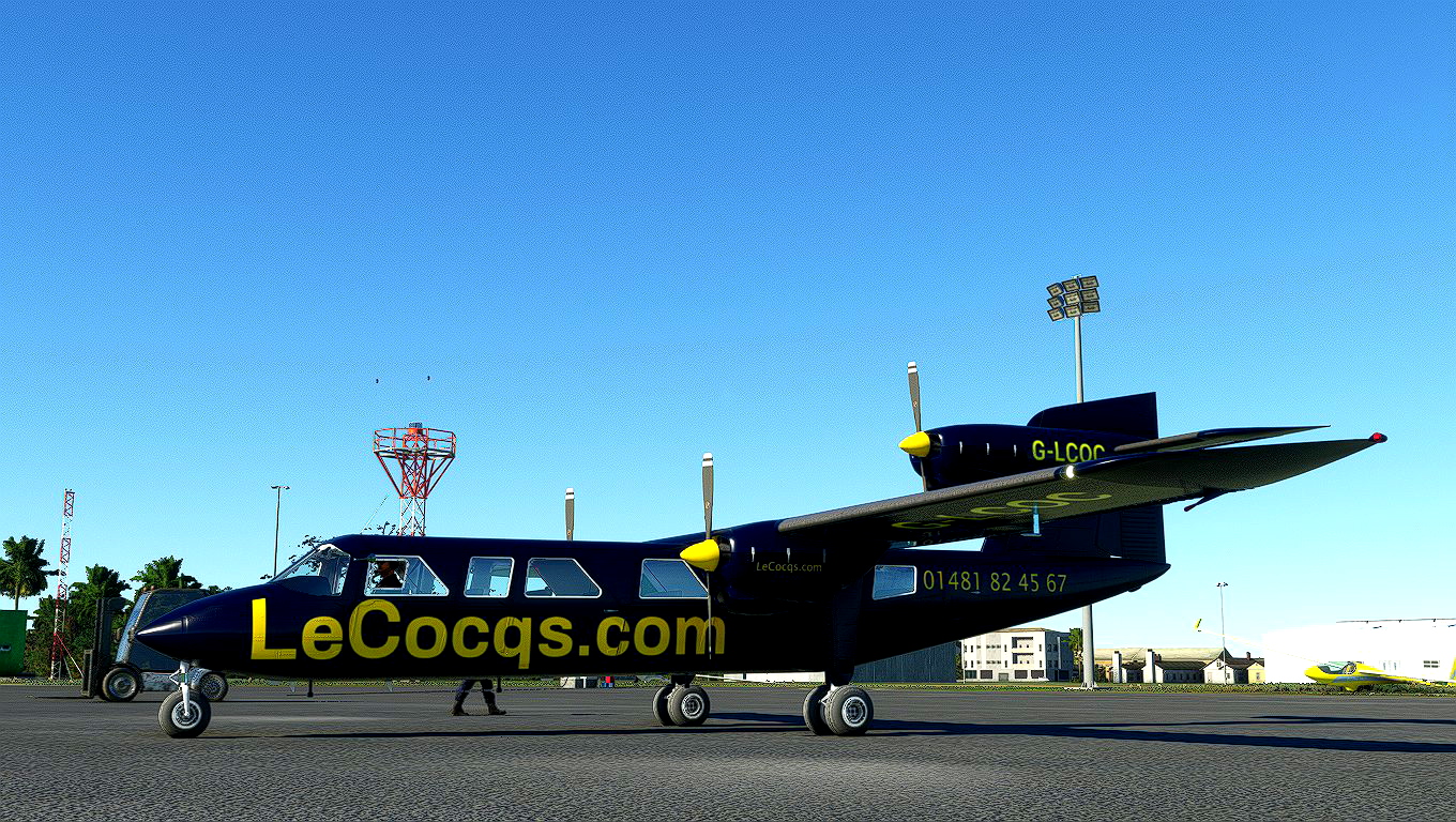 Britten-Norman BN-2A Mk.III-1 (Short Nose) Trislander LeCocqs G-LCOC ...